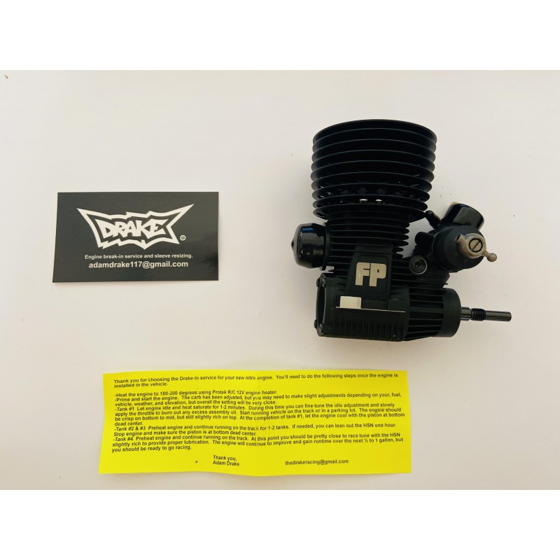 Flashpoint Fp02 motor with Adam Drake brake-in service icluded