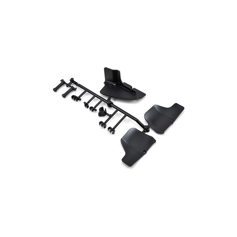 E2802 Mugen Seiki Fuel Splash & Mud Guard Set