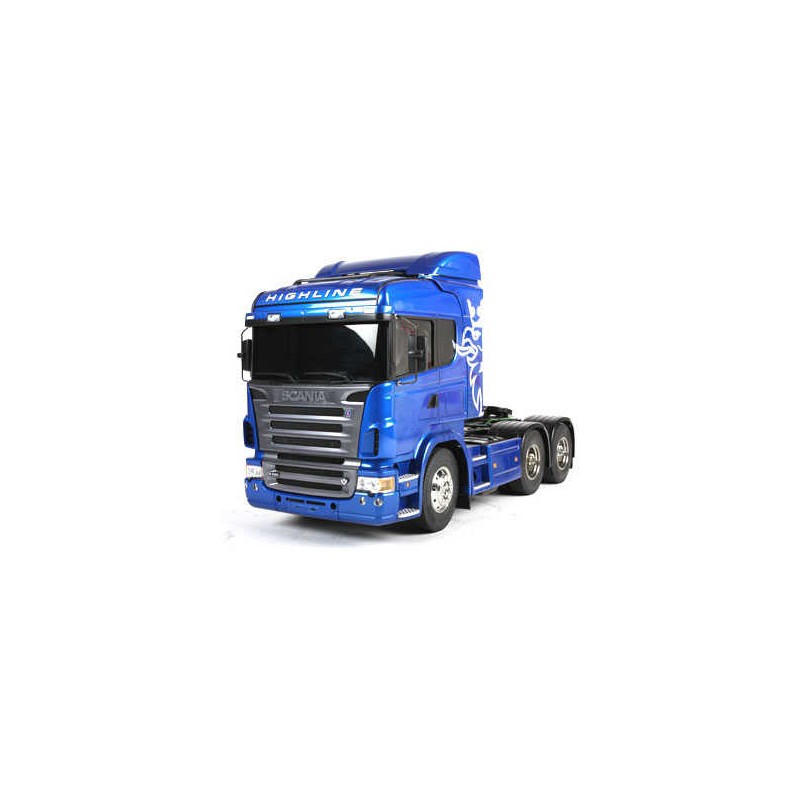 KIT RC 1/14 SCANIA R620 6x4 HIGH BLUE PAINT TAMITA 56327