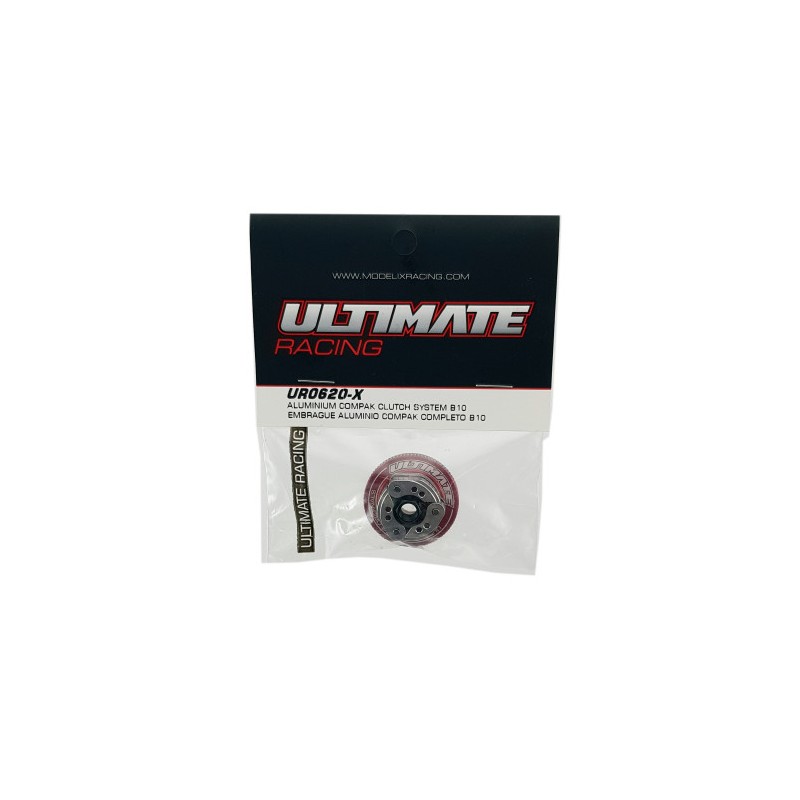 ULTIMATE RACING ALUMINIUM COMPAK CLUTCH SYSTEM B10 (RED) UR0620-X
