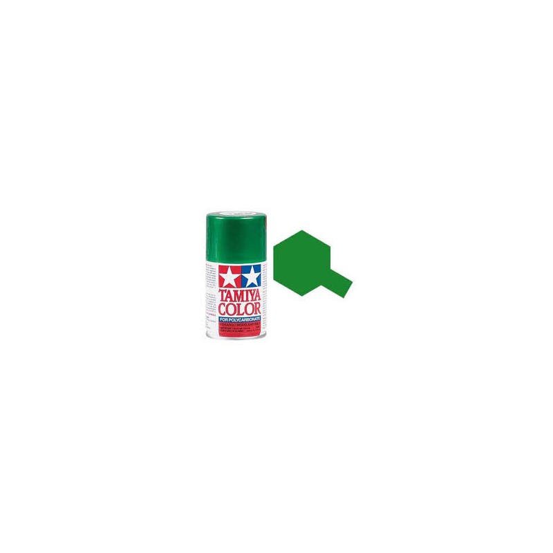 Tamiya 86017 PS-17 Polycarbonate Spray Metal Green