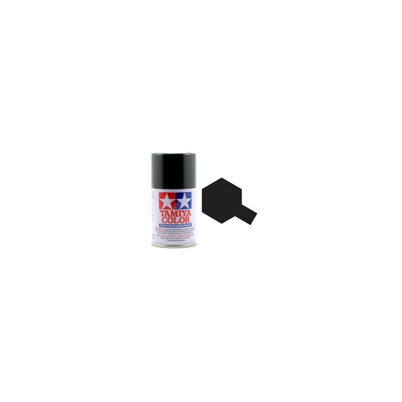 PS-5 BLACK POLICARBONATE SPRAY 100ML TAMIYA