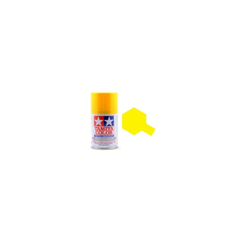 PS-6 YELLOW POLICARBONATE SPRAY 100ML TAMIYA