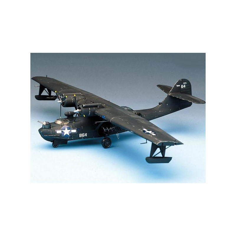 ACADEMY KIT 1/72 AIRCRAFT PBY-5A BLACK CATALINA 12487.